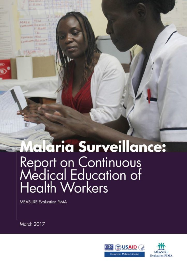Malaria Surveillance: Report on Continuous Medical Education of Health ...