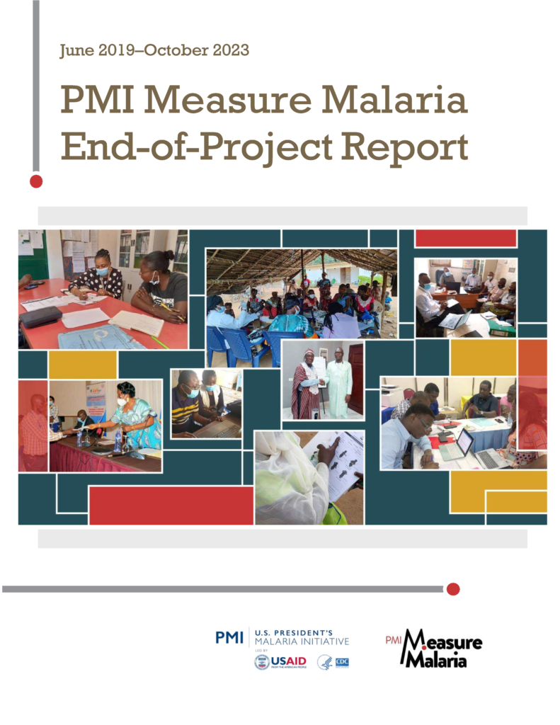 PMI Measure Malaria End-of-Project Report – Malaria